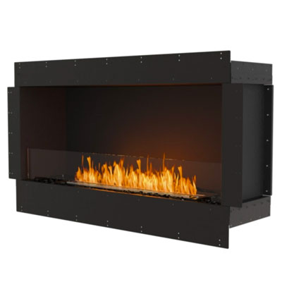 Classic Rectangular Fireplace Door - Wrought Iron